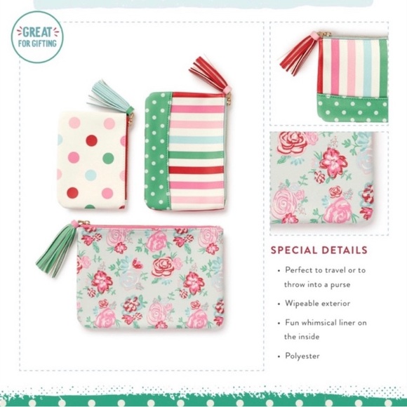 Matilda Jane | Bath | New Matilda Jane Bags Set Of 3 | Poshmark